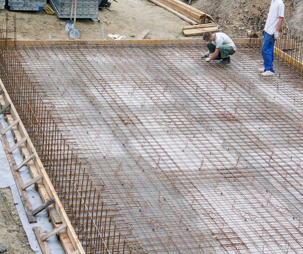 Laying Wire Welded Reinforcement (x-post /r/Construction) : r ...